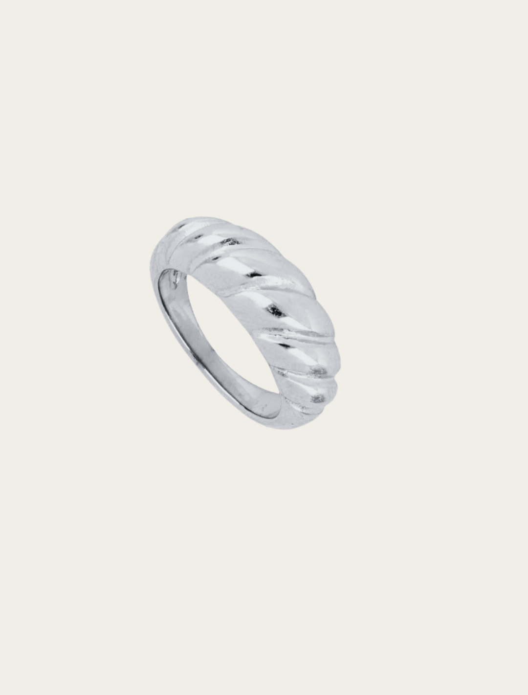 Nicola steel ring | Deluem