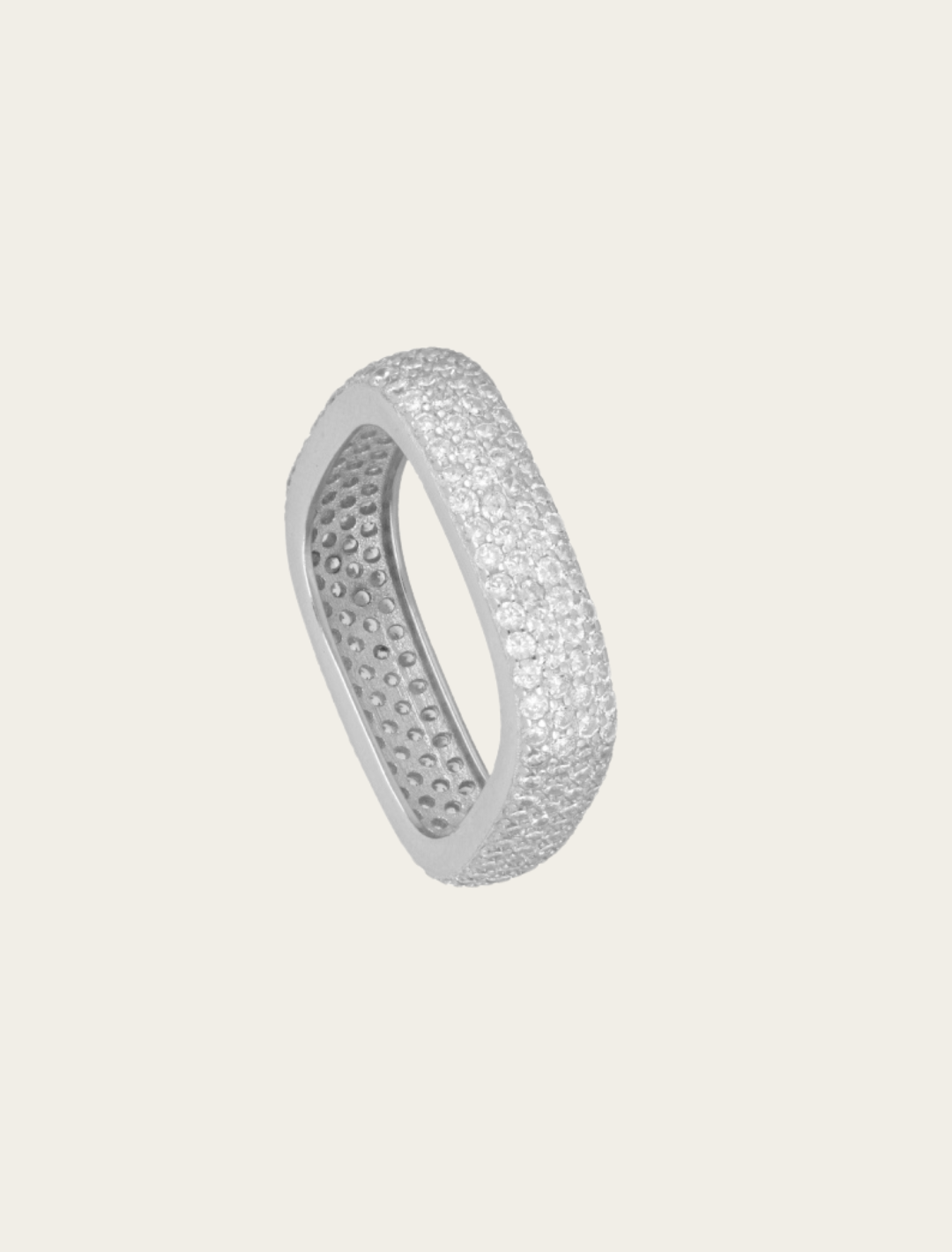 Aurélia Silver Ring – Deluem